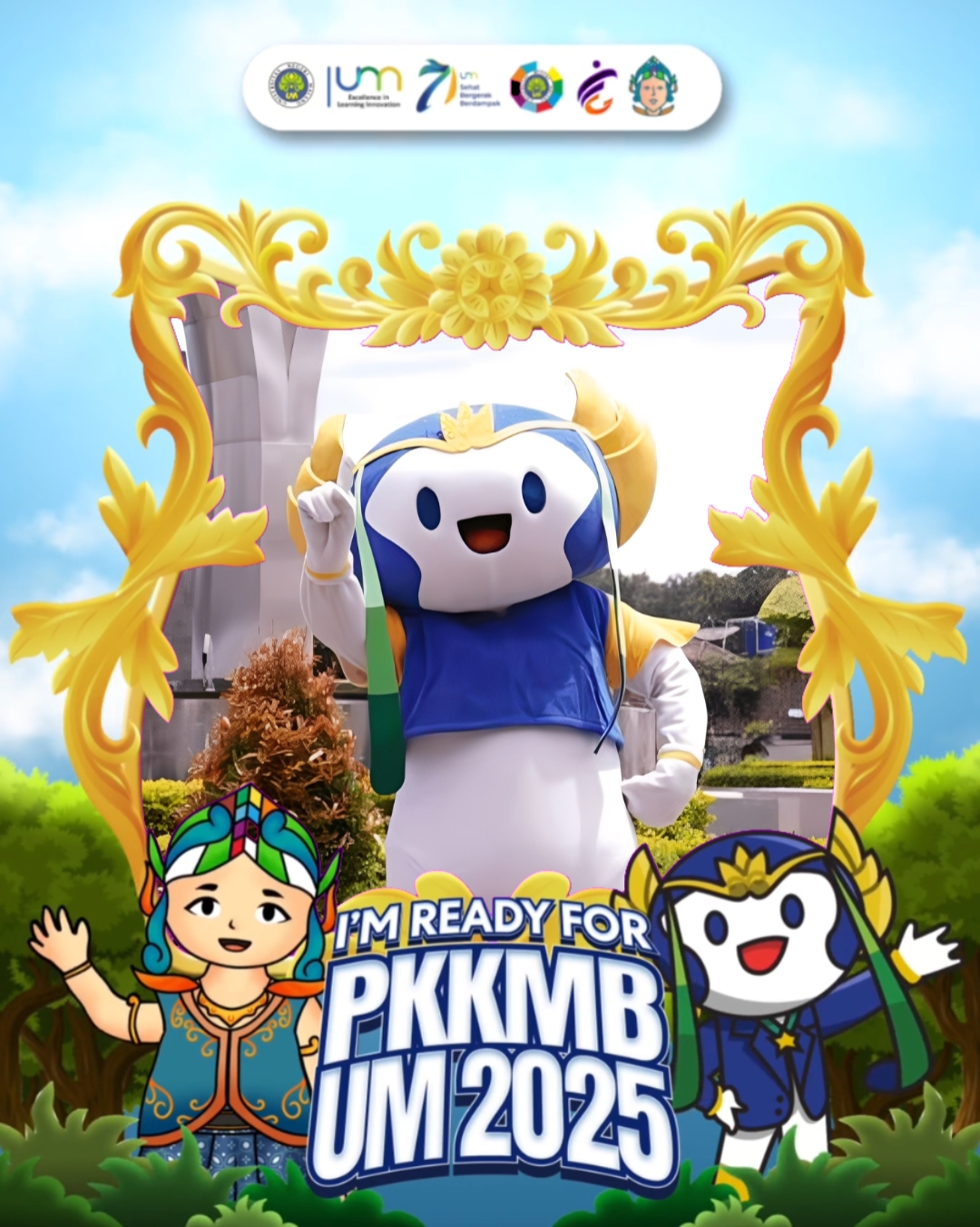 PKKMB UM 2025 - contoh video - template CapCut