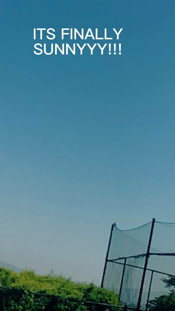 ITS FINALLY SUNNY😜😁😆 - video template by CapCut