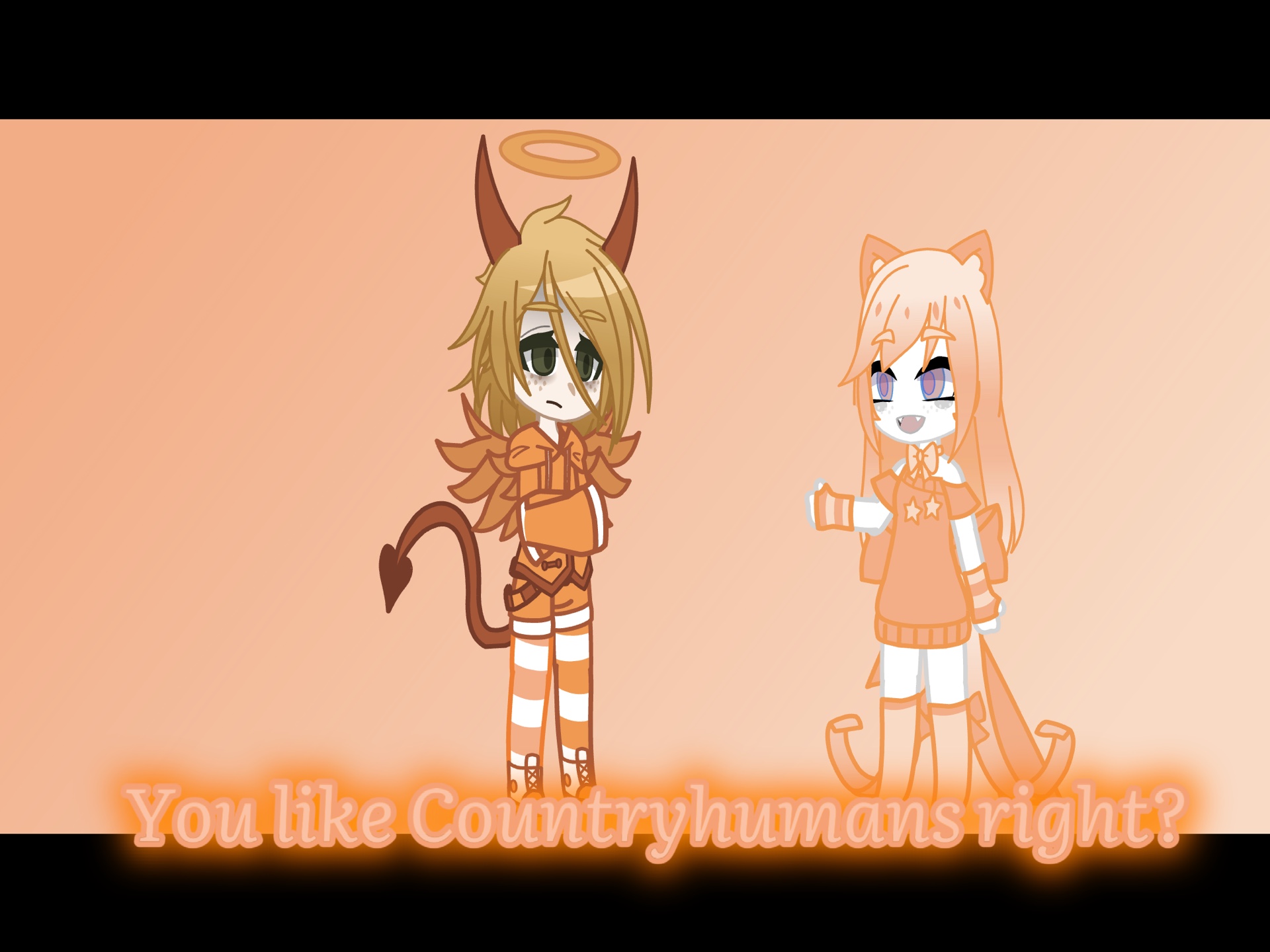 Countryhumans - video template by CapCut
