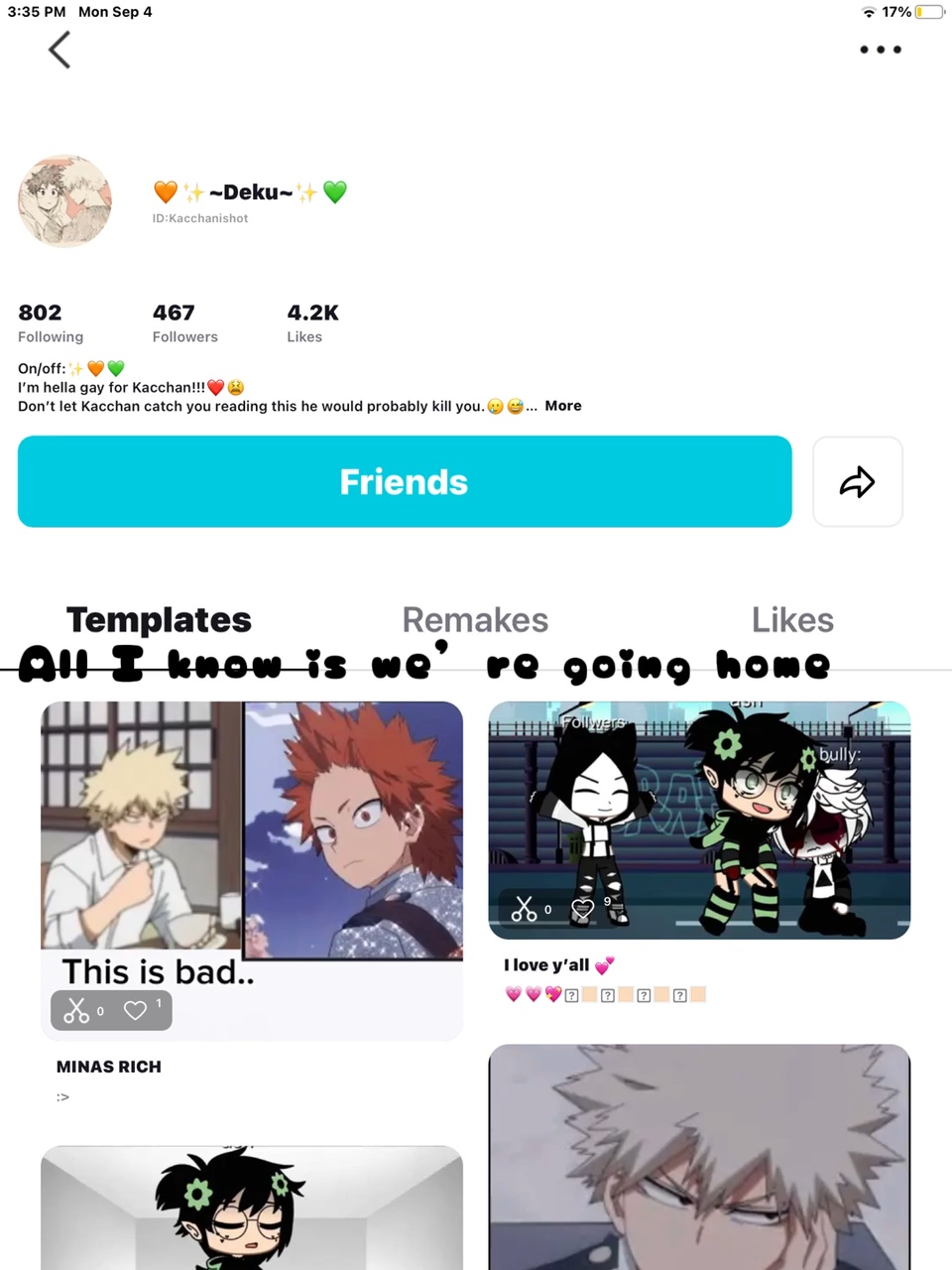 My deku ️ - video template by CapCut