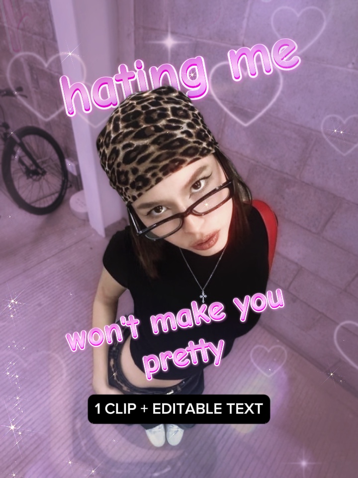 y2k meme: hating me - video template by CapCut