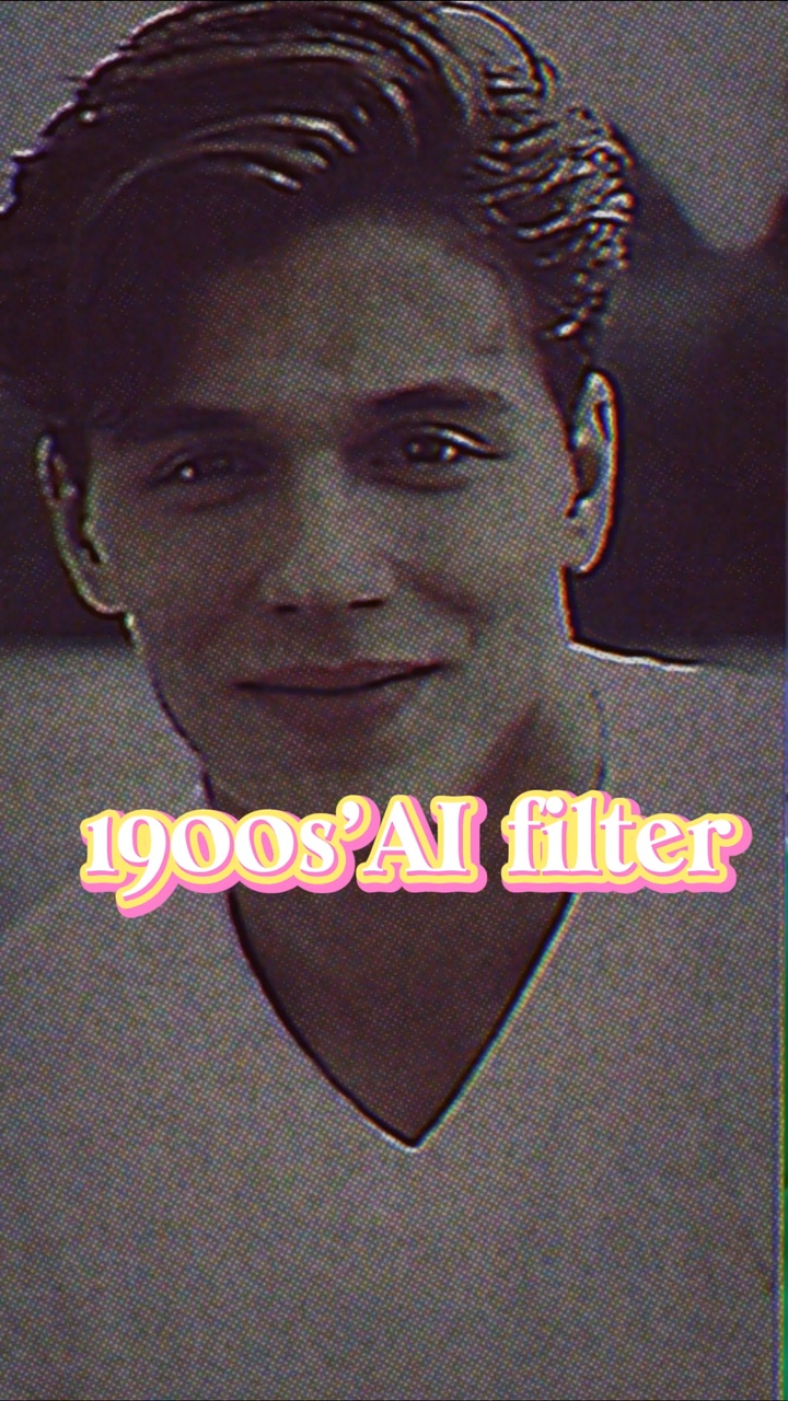 1900s’ai filter - CapCut